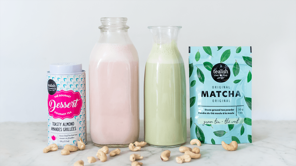 TEA-INFUSED CASHEW MYLK l Tealish Fine Teas