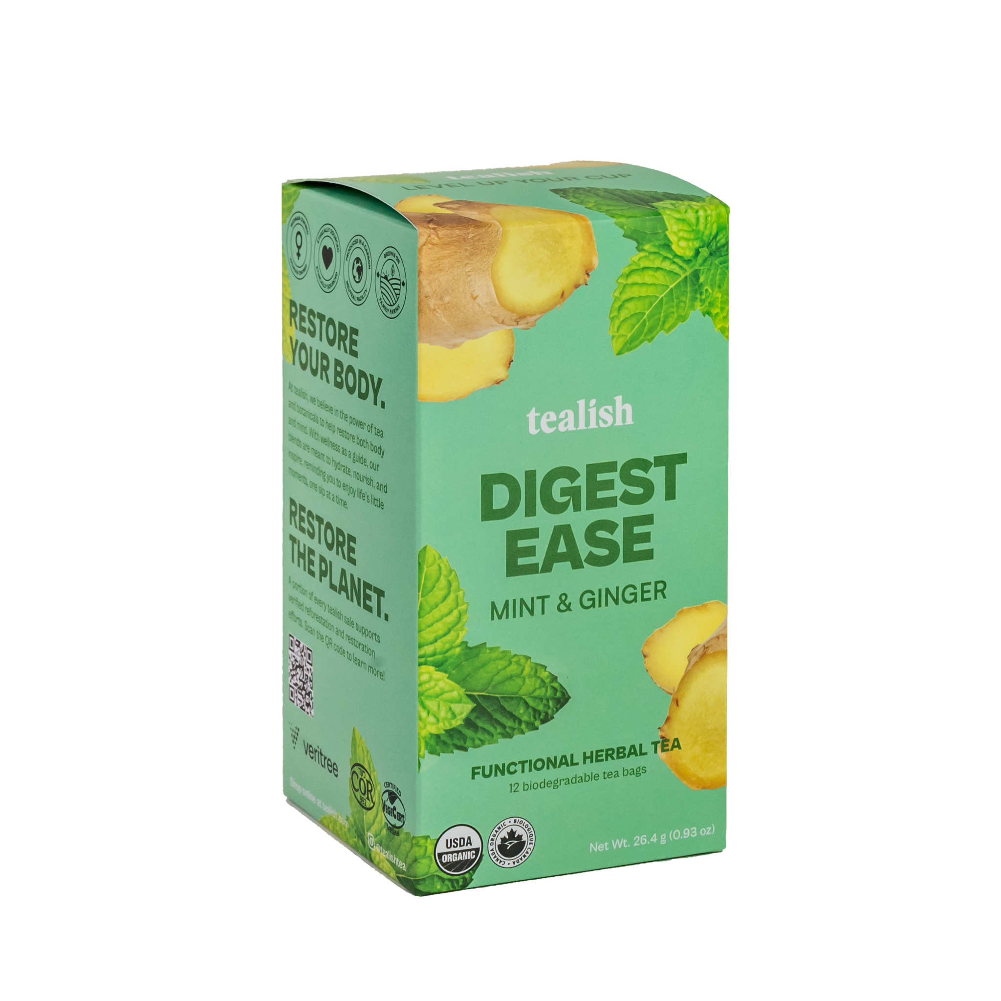 Tealish Functional Tea Collection - Organic Wellness Tea Bags