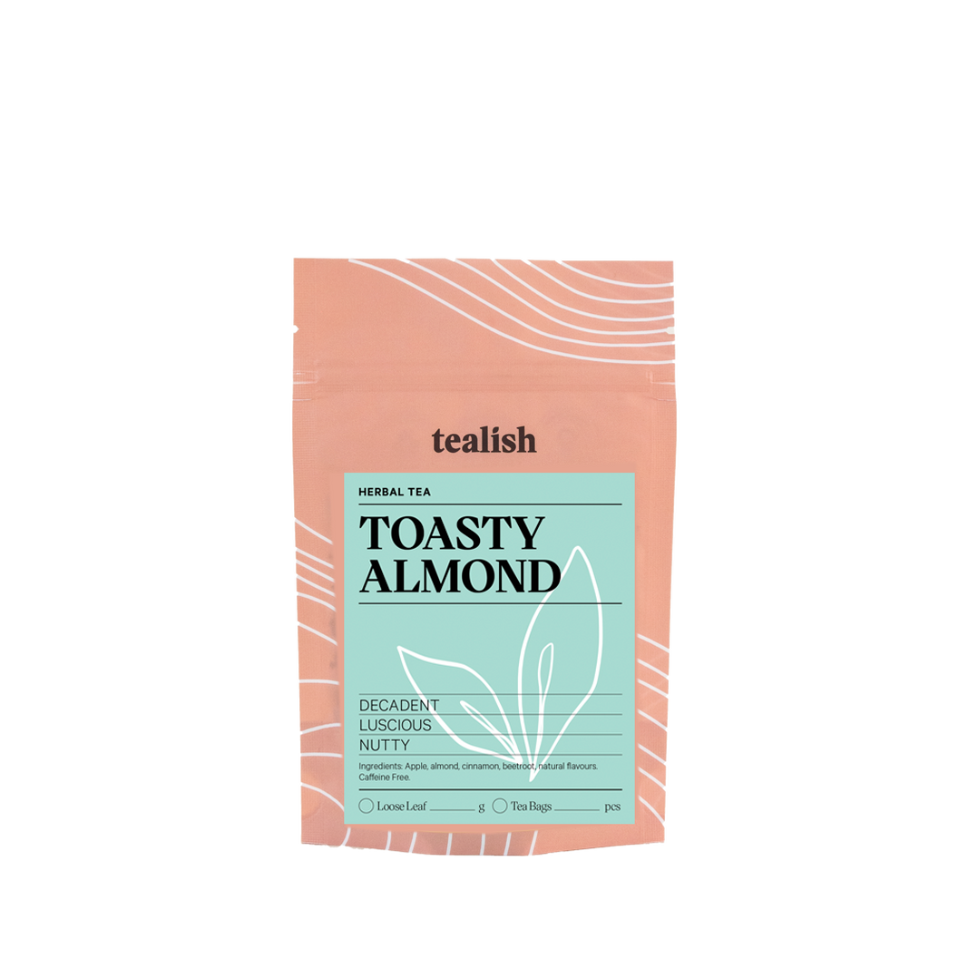 Toasty Almond Herbal Tea | Dessert Tea l Loose Leaf Tea