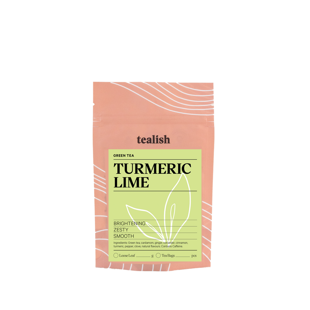 Turmeric Lime Green Tea | Loose Leaf Tea