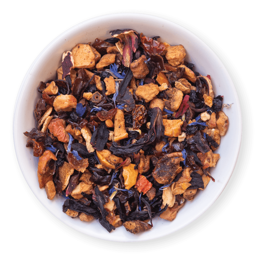Blueberry Bliss Herbal Tea Iced Tea | Tealish | Shop Premium Loose Leaf ...